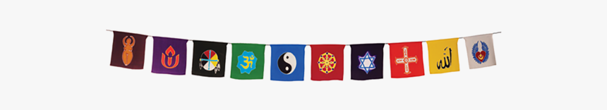 Religions Flags Banner, HD Png Download , Transparent Png Image - PNGitem