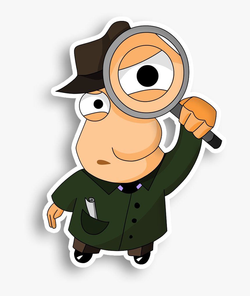Detective Glass Magnifying Private Investigator Png, Transparent Png ...