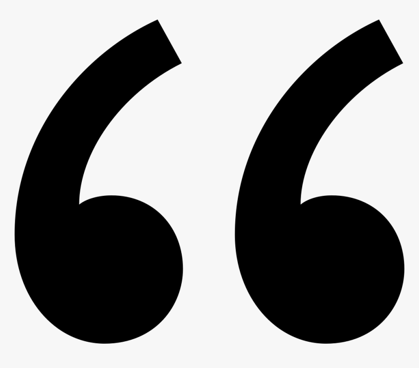 Double Quotation Marks, HD Png Download , Transparent Png Image - PNGitem