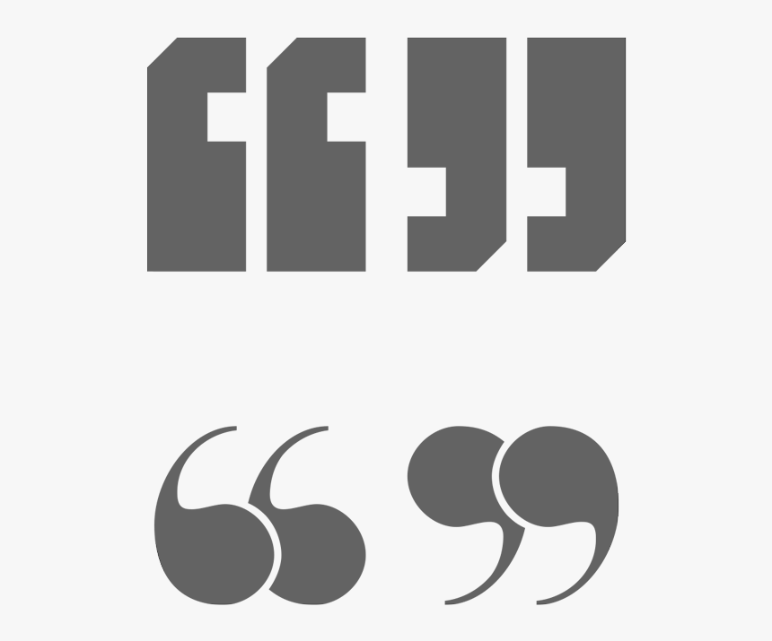 The Alternates For Quotation Marks Lend The Typeface - Blocky Quotation ...