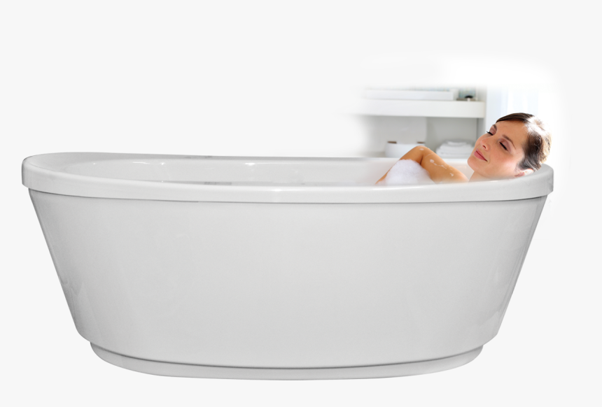 Women Bathing In Bath Tub, HD Png Download , Transparent Png Image ...