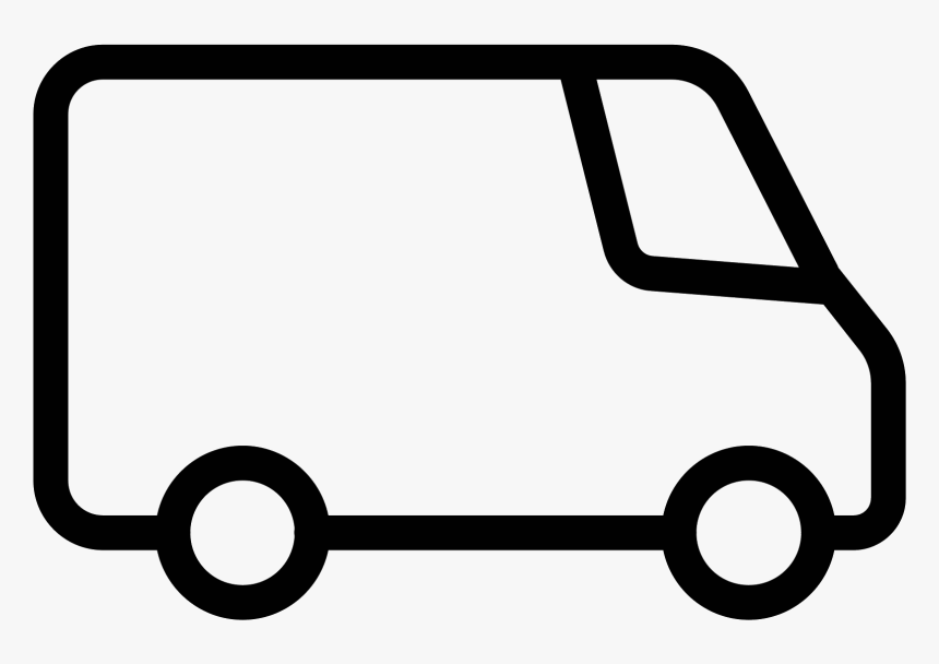 Transparent Truck Vector Png - Van Icon Png, Png Download , Transparent ...