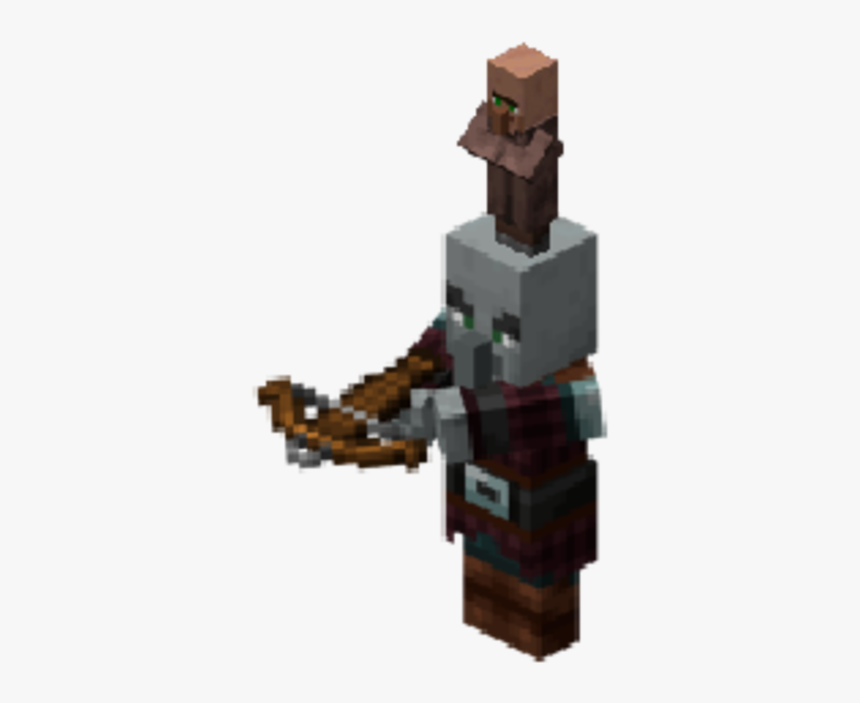 Minecraft Pillager, HD Png Download , Transparent Png Image - PNGitem
