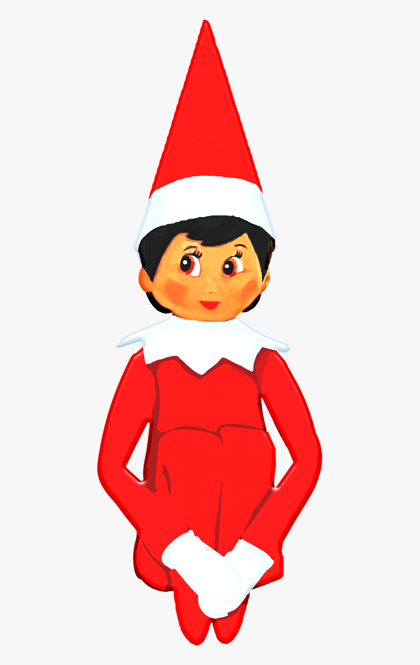 Free Clipart Of Elf On The Shelf