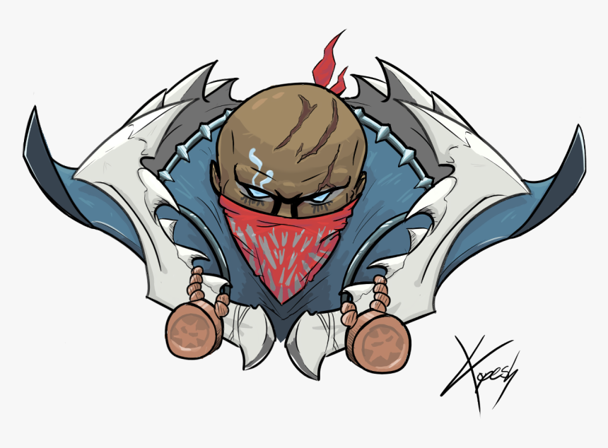 Pyke By Khopesh-art Hd Wallpaper Background Fan Art - Chibi Pyke, HD ...