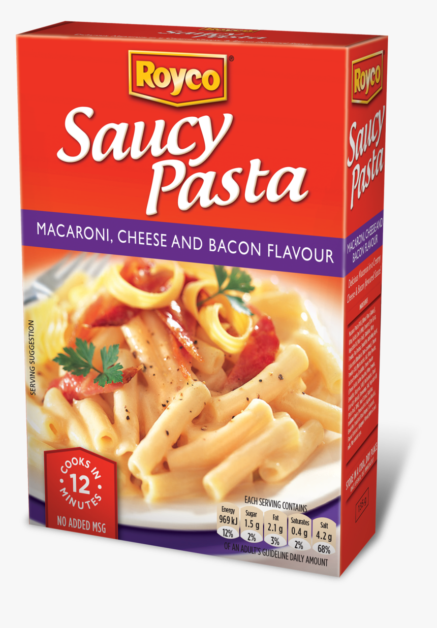 Penne - Bacon Carbonara Pasta Royco, HD Png Download , Transparent Png ...
