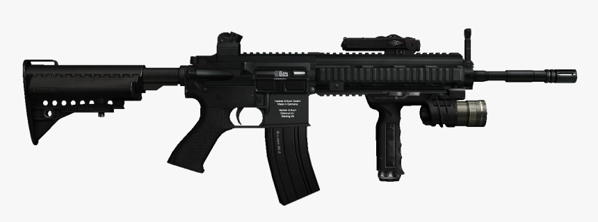 M416 Assault Rifle - Special Forces Weapons M4, HD Png Download ...