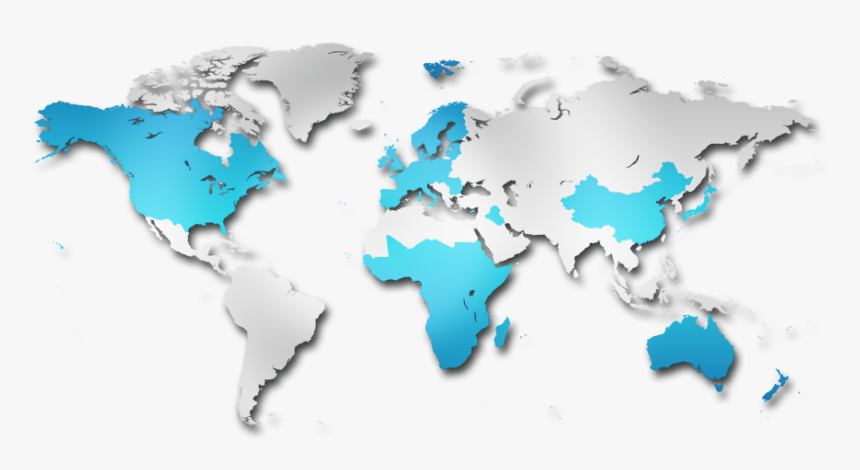 3d World Map Png Transparent Background - Scotland In The World, Png ...