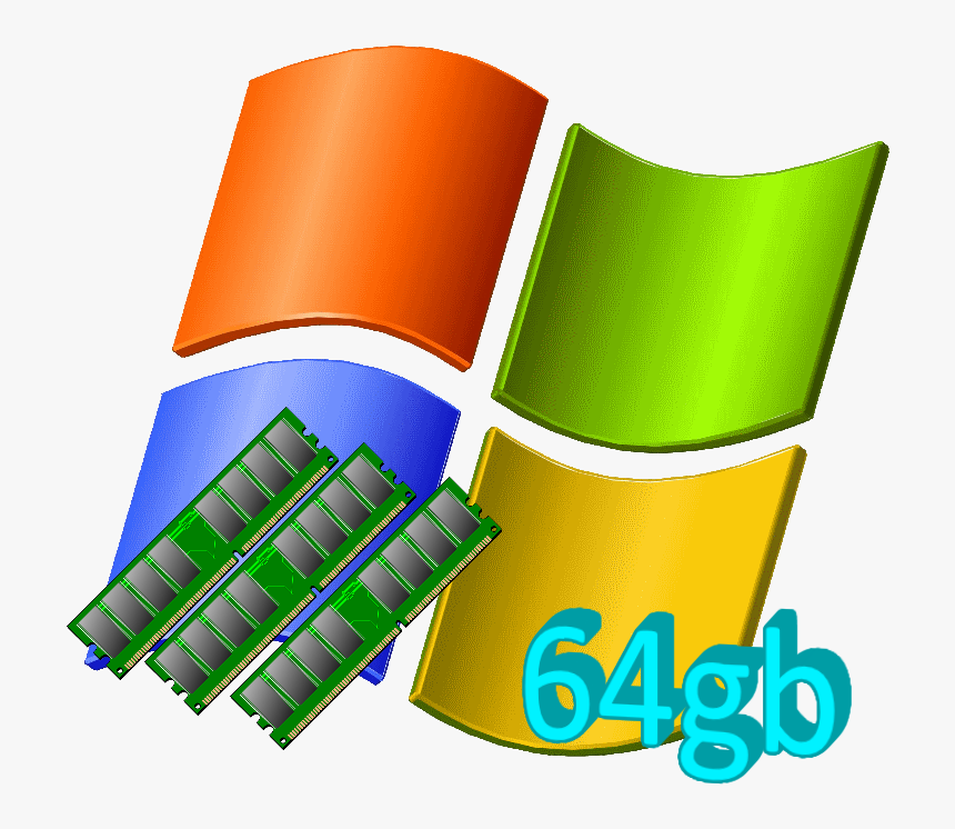 Windows Xp 32-bit X86 64gb Ram Patch - Transparent Background Windows ...