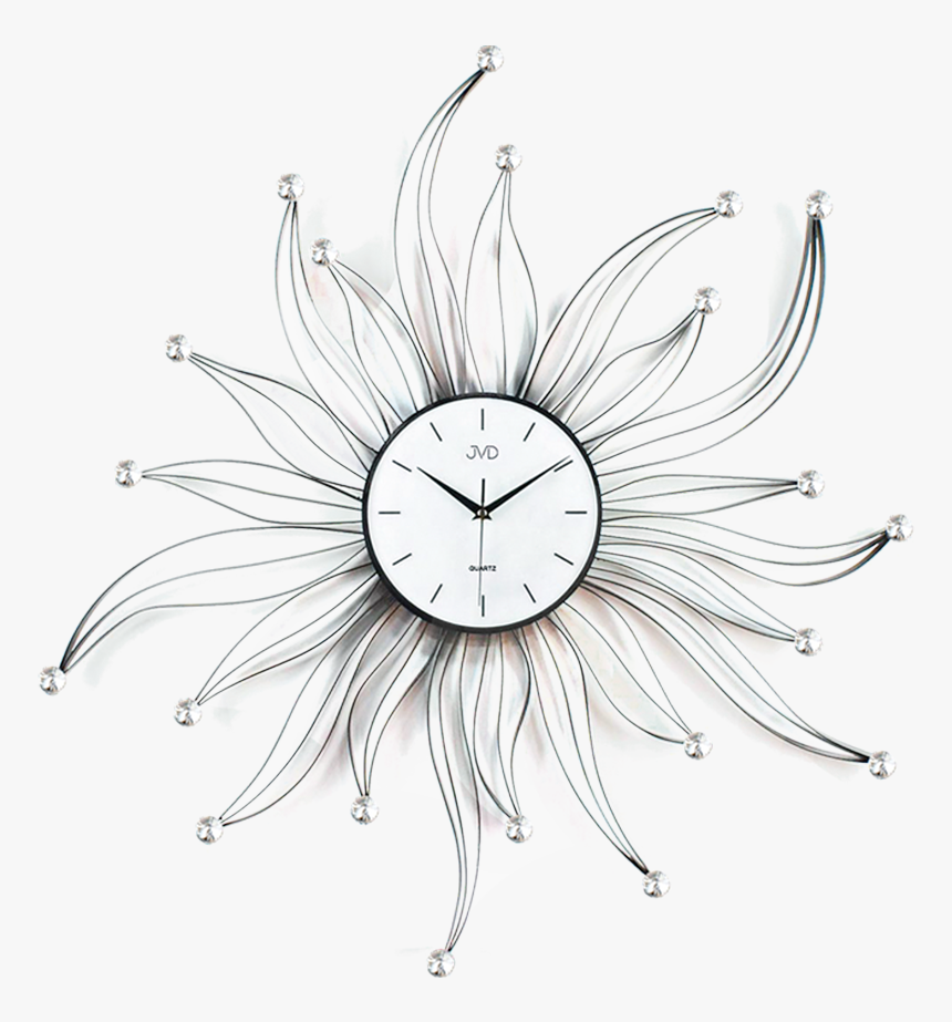 Wall Clock Jvd Design Hj05 - Wall Watch Sketch, HD Png Download ...