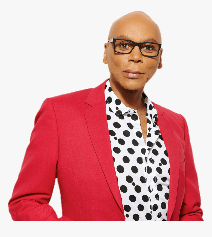Rupaul Red Jacket - Ru Paul As Man, HD Png Download , Transparent Png ...