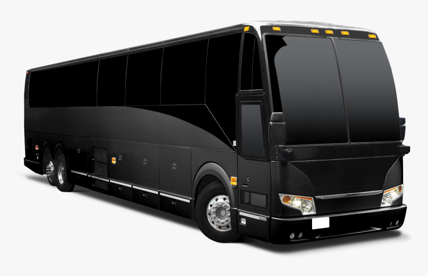 Charter Bus Png - Black Motor Coach Bus, Transparent Png , Transparent ...