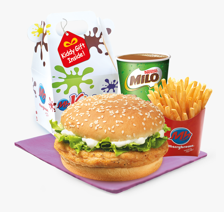 Marrybrown Kiddy Meal Price, HD Png Download , Transparent Png Image ...