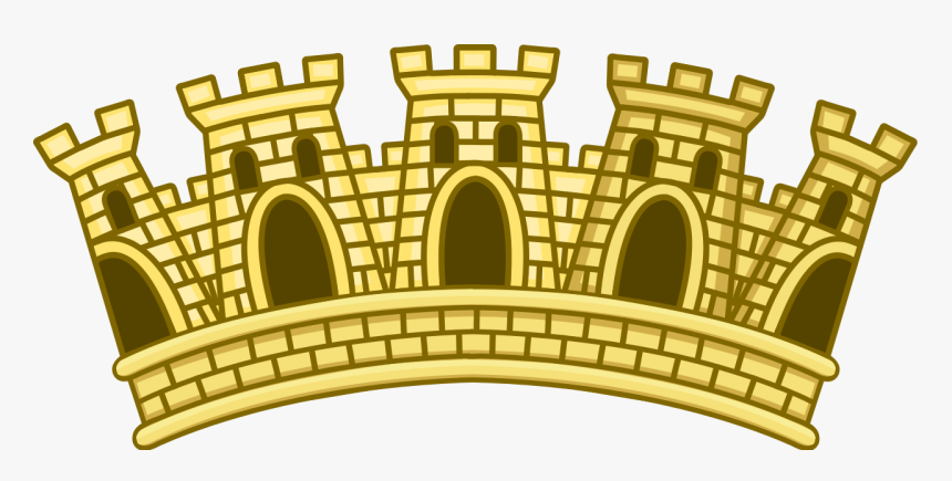 Heraldic Mural Crown, HD Png Download , Transparent Png Image - PNGitem