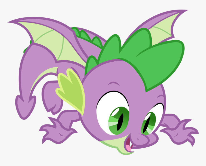 [vector] Winged Spike By Https - My Little Pony Spike With Wings, HD ...