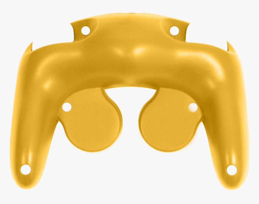 Gold Gamecube Controller - Back Of Gamecube Controller Png, Transparent ...