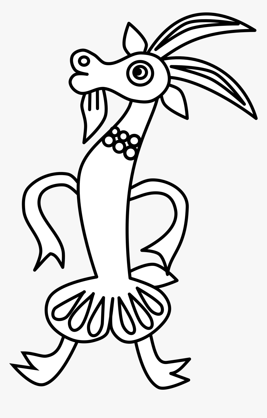 Goat Vs Wolves Wolf Black White Line 555px - Wolves Goat, HD Png ...