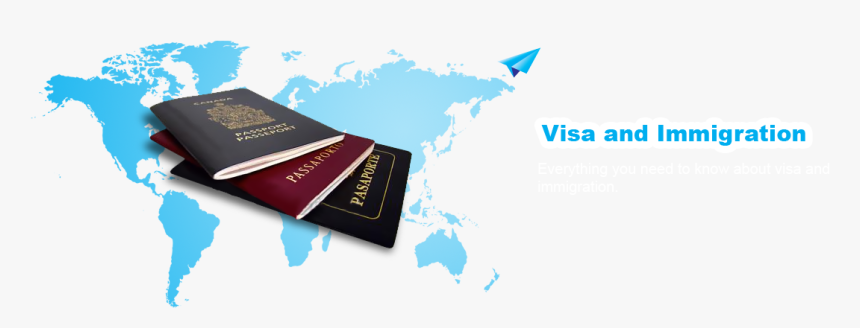 Transparent Visa Png - Contemporary World Map, Png Download ...