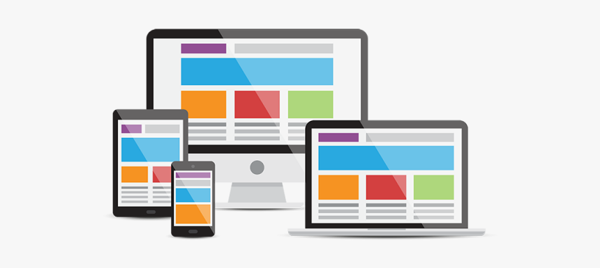 Web Design - Responsive Website Design Png, Transparent Png ...