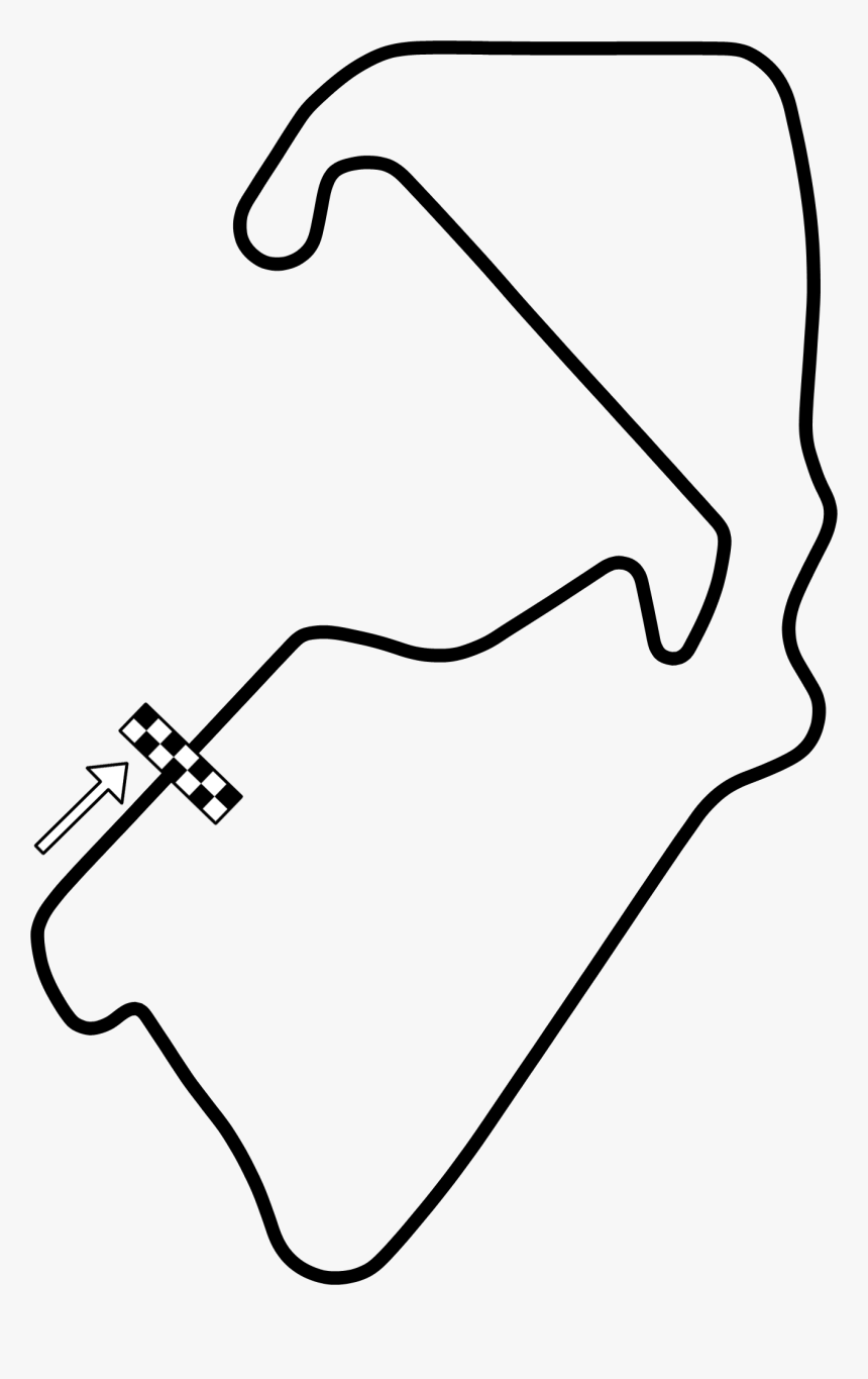 Silverstone Circuit Layout Png, Transparent Png , Transparent Png Image ...