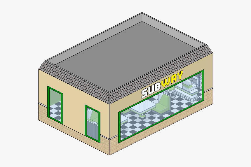 Subway - House, HD Png Download , Transparent Png Image - PNGitem