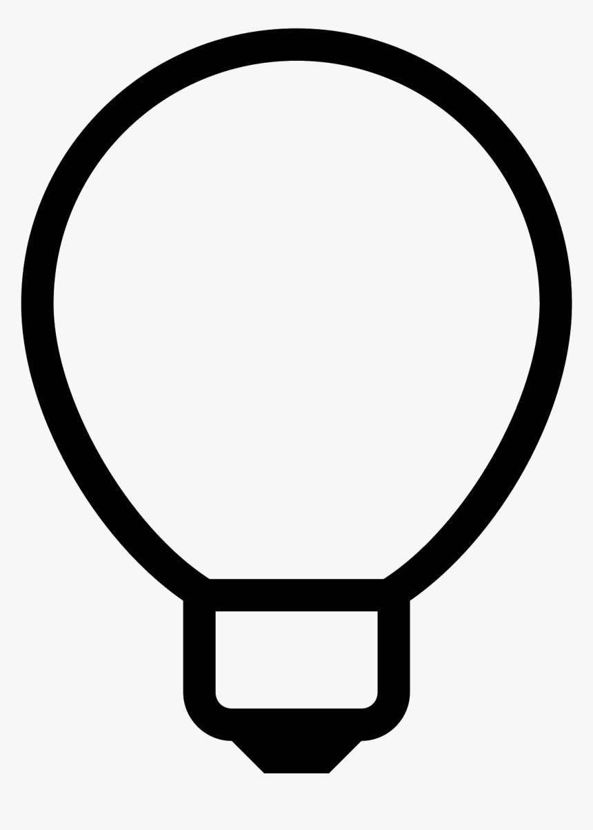 Light Bulb Outline Png - Telephone Icon, Transparent Png , Transparent ...