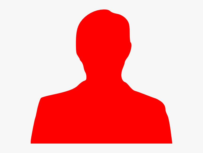 Person Red Icon Free, HD Png Download , Transparent Png Image - PNGitem