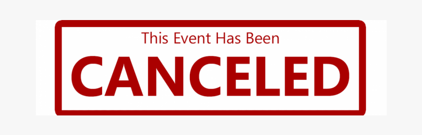 Event Transparent Png Canceled, Png Download , Transparent Png Image ...
