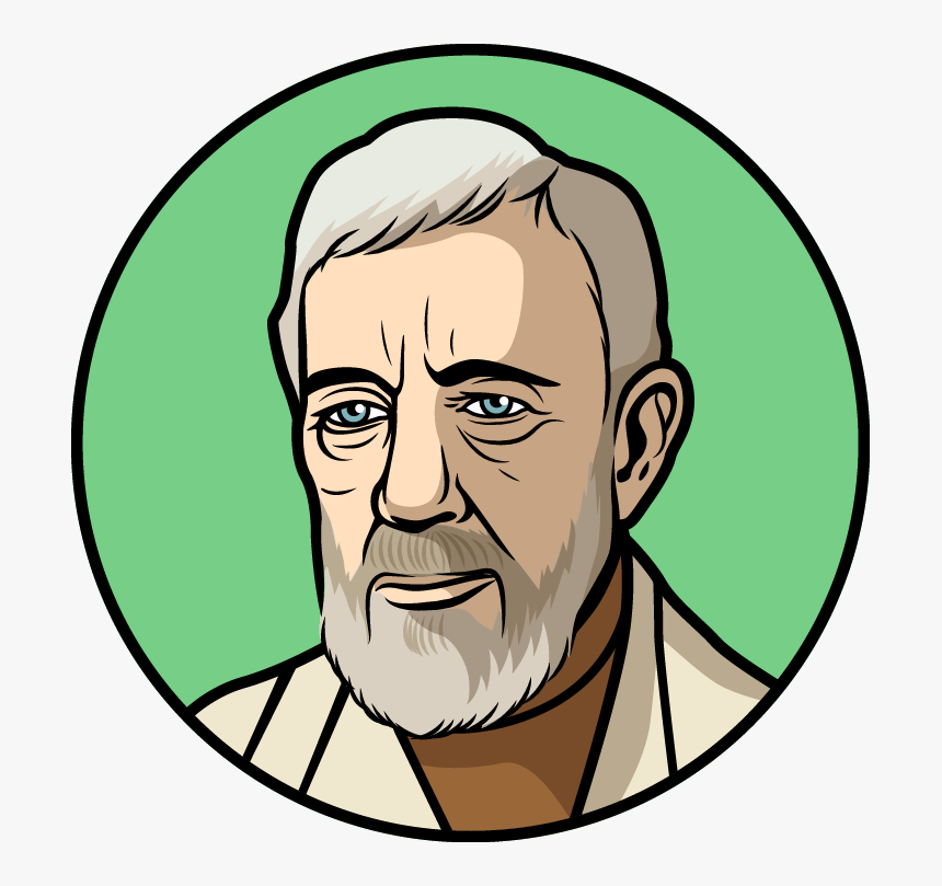 Drawing Of Obi Wan, HD Png Download , Transparent Png Image - PNGitem