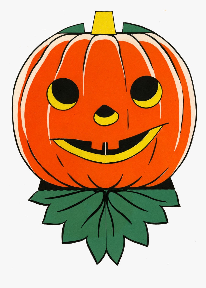 Cute Halloween Pumpkin Clipart - Jack-o'-lantern, HD Png Download ...