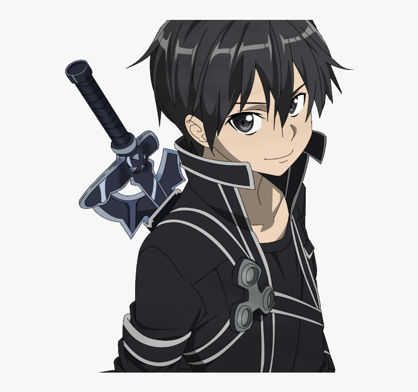 Transparent Anime Sword Png - Kirito Png, Png Download , Transparent ...