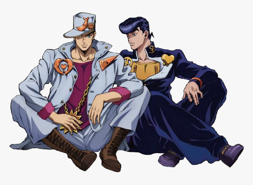 Jotaro Kujo Josuke Higashikata, HD Png Download , Transparent Png Image - PNGitem