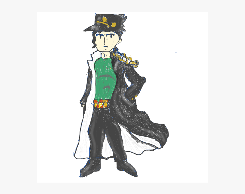 Jotaro Kujo - Cartoon, HD Png Download , Transparent Png Image - PNGitem