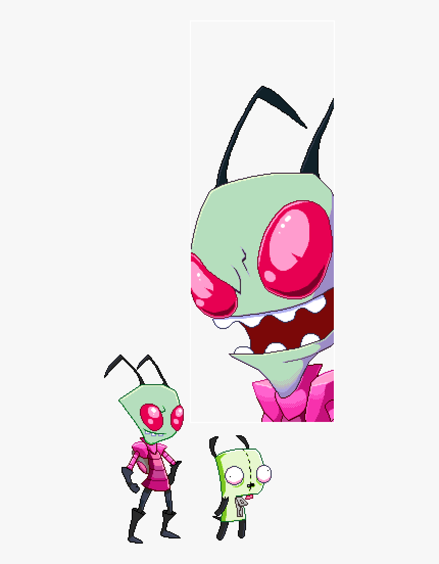 Invader Zim Sprites, HD Png Download , Transparent Png Image - PNGitem