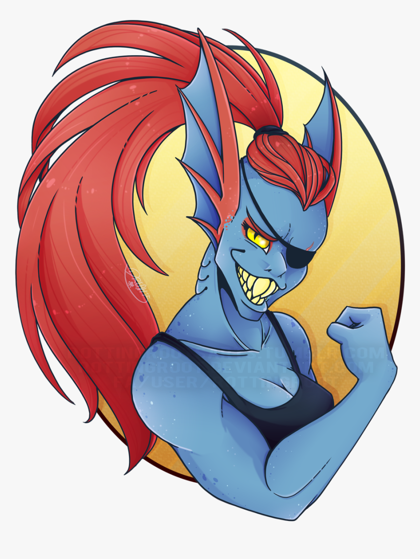 Undyne The Fish, HD Png Download , Transparent Png Image - PNGitem