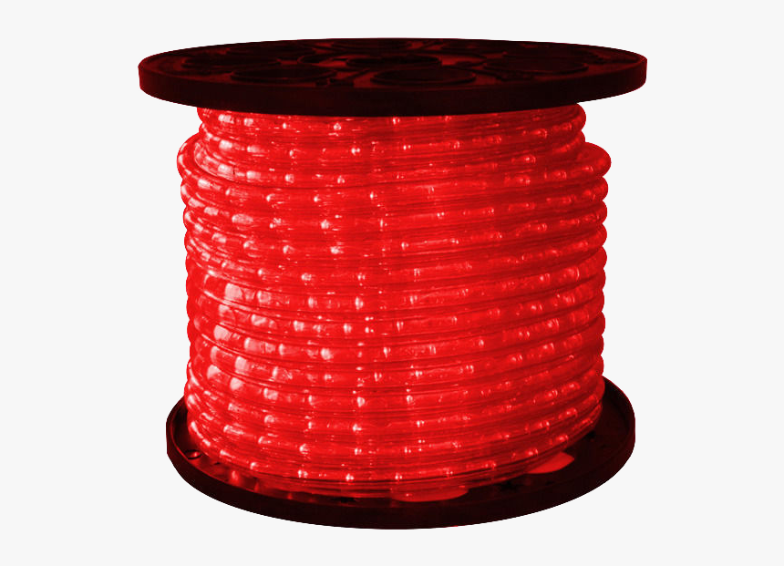 3/8 Inch Led Red Rope Light - Rope Light, HD Png Download , Transparent ...