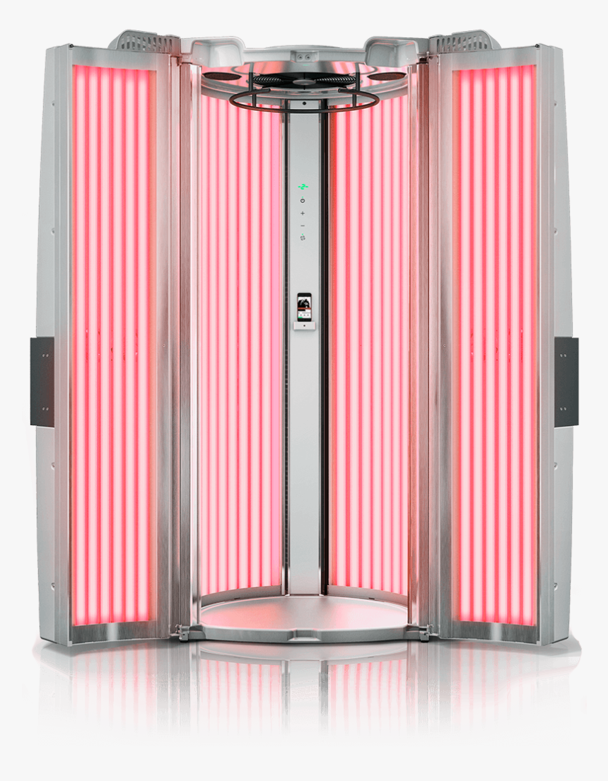 Renuvaskin S4800 Red Light Therapy Booth Open - Tanning Bed, HD Png ...