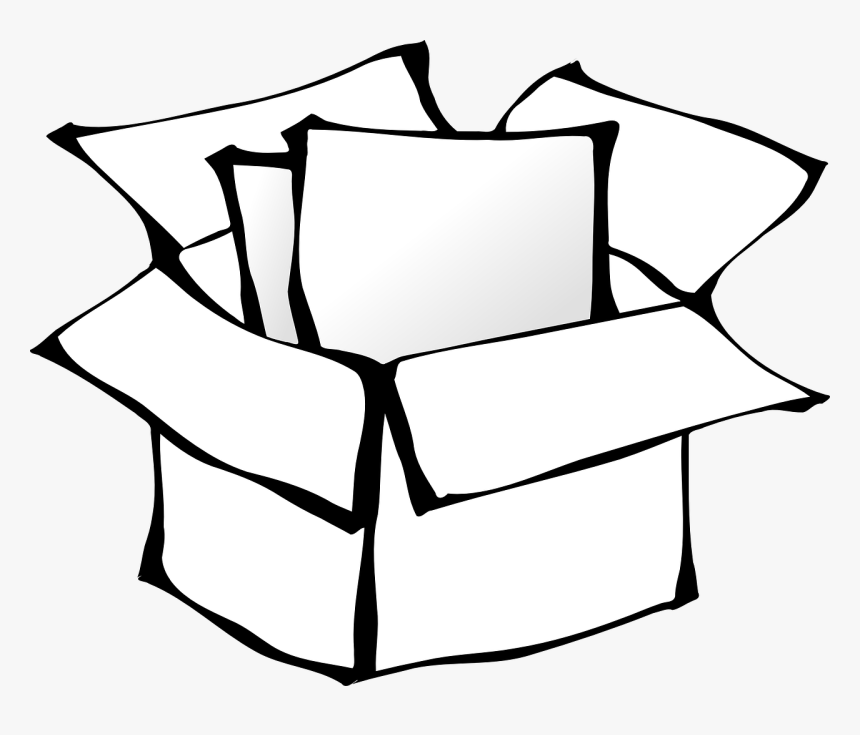 Box Outline Clipart, HD Png Download , Transparent Png Image - PNGitem
