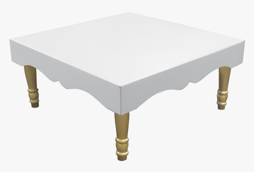 Gold Square Coffee Table - Coffee Table, HD Png Download , Transparent ...