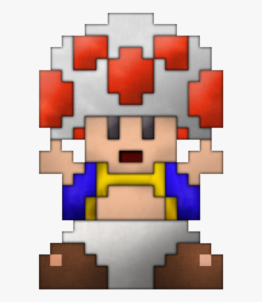Real Life 8 Bit Toad By Brulescorrupted-d6fmwhr - Super Mario Bros 1 ...