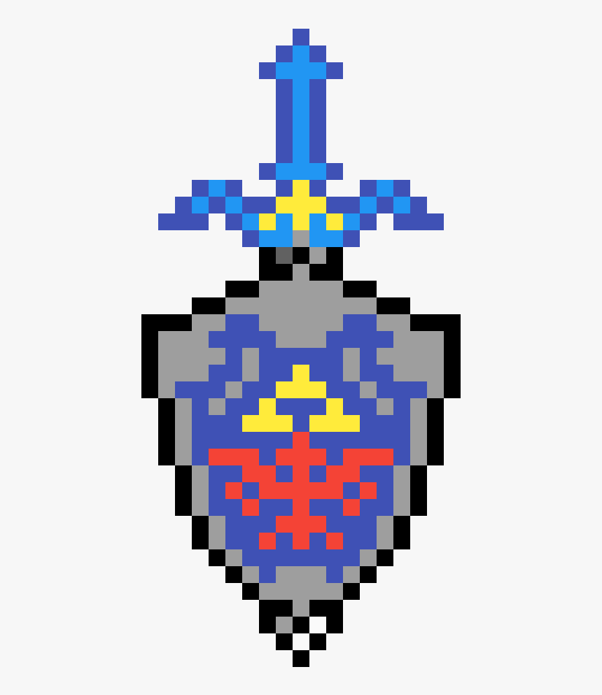 Pixel Hylian Shield