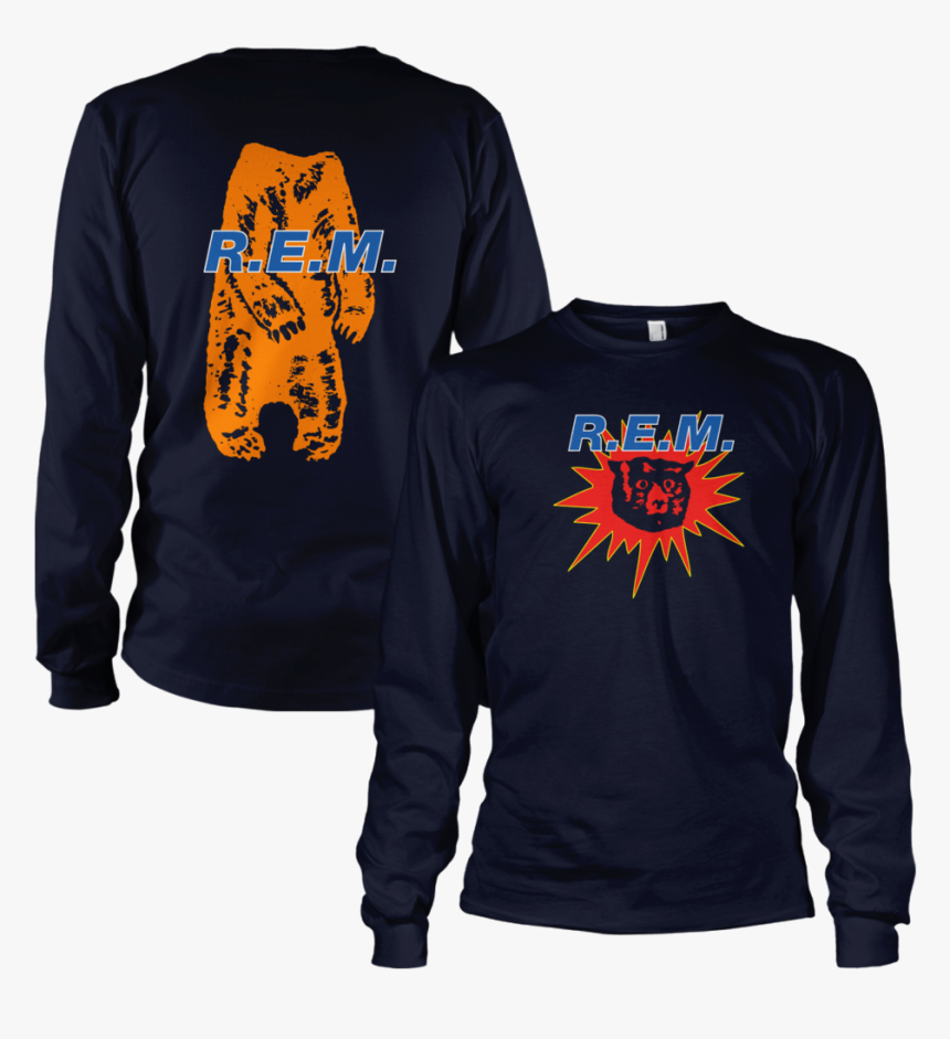 Monster Longsleeve Throwback Tee - Rem Monster Shirt, HD Png Download ...