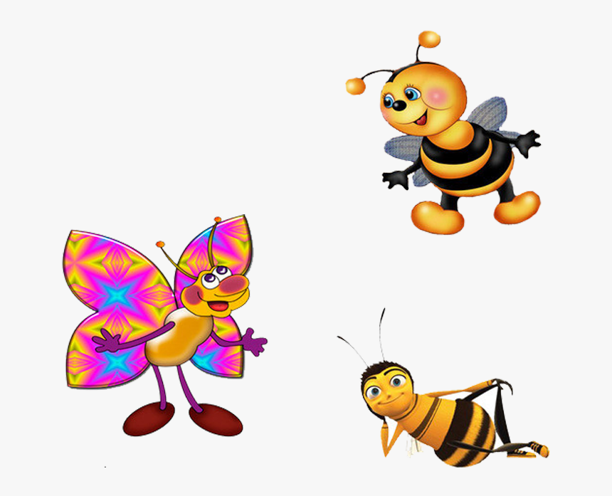 Cute Little Cartoon Bee - Bee Movie, HD Png Download , Transparent Png ...
