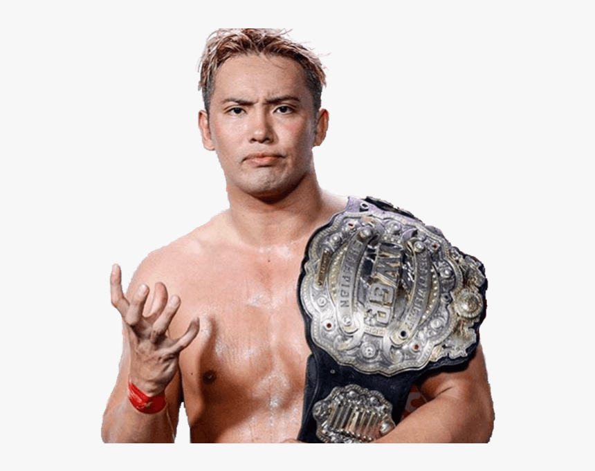 Transparent Kazuchika Okada Png - Iwgp Heavyweight Championship Okada ...