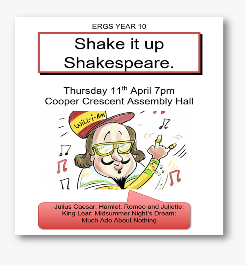 Cool Shakespeare Cartoon, HD Png Download , Transparent Png Image - PNGitem
