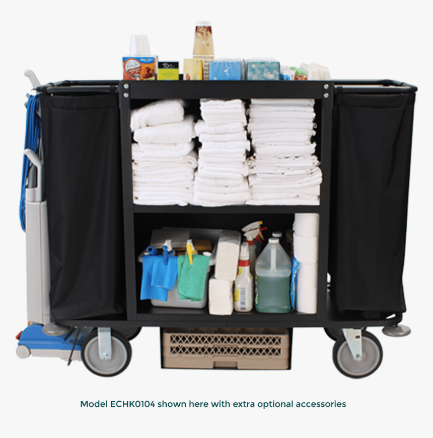 2103 Steel Housekeeping Cart Holding Cleaning Supplies - House Keeping ...