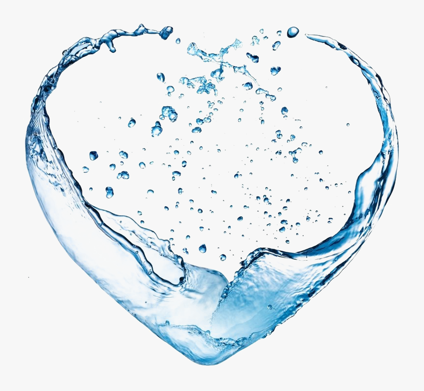 Water Heart Png - Splash Water Png Free, Transparent Png , Transparent ...