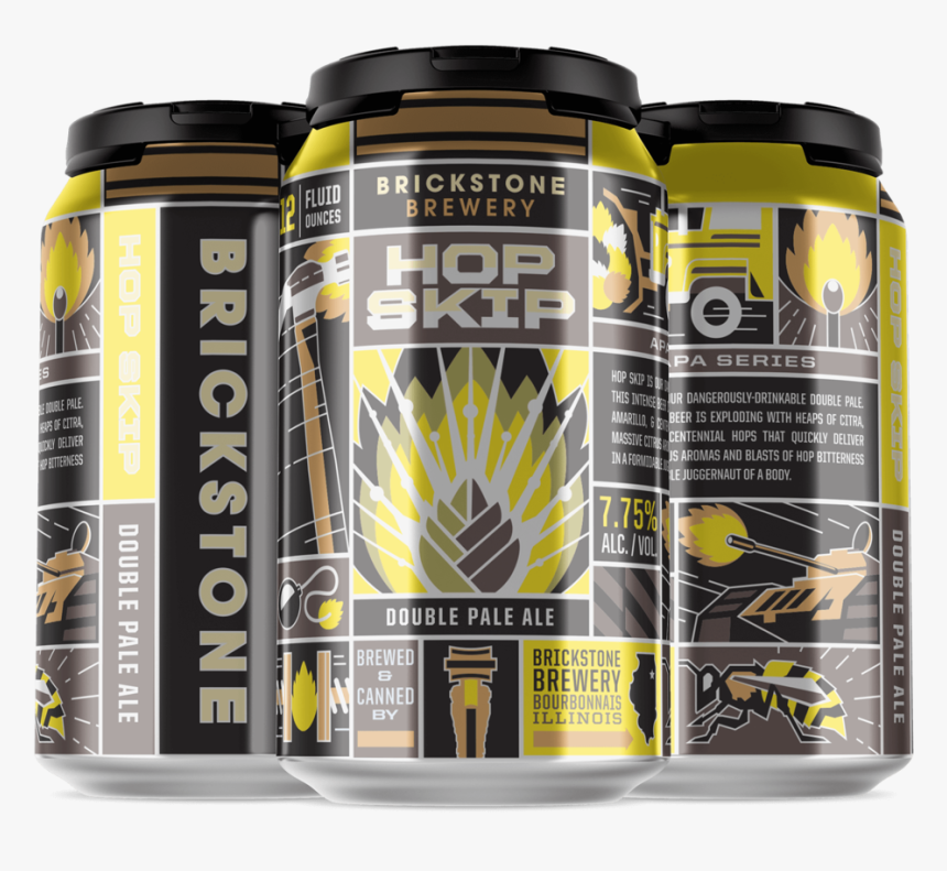 Hopskip-canmock - Brickstone Brewery Hop Skip, HD Png Download ...