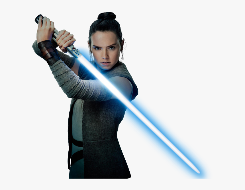 Rey Lightsaber - Star Wars Daisy Ridley Signature, HD Png Download ...