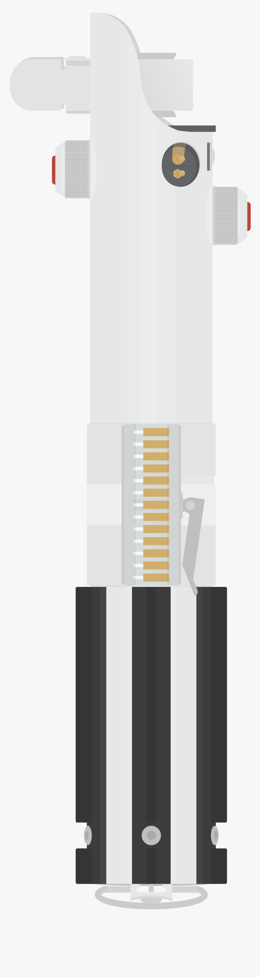 Anakin Skywalker Lightsaber Blueprint, HD Png Download , Transparent ...
